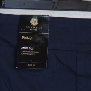 JM Collection | Pants & Jumpsuits | Jm Collection Petite Intrepid Blue ...